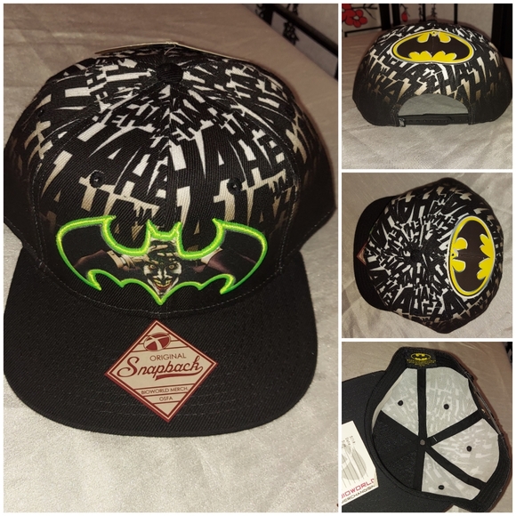 DC Comics | Accessories | Batman Vs The Joker Hahaha Snapback Hat ...